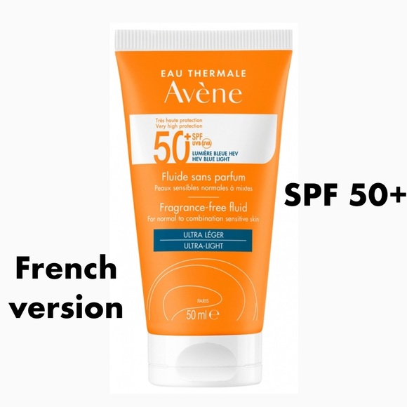 Avene | Skincare | Avene Very High Protection Fluid Sensitive Skin Fragrance Free Spf 5 French ...